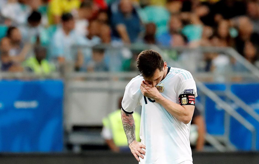A Image Poor Lionel Messi in Argentina team - bamh.org.uk
